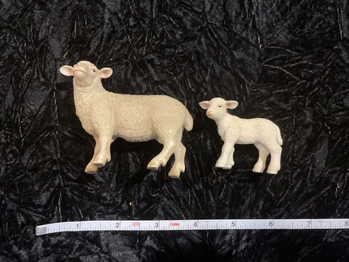Schleich | 2003 | Ewe & Baby Lamb Figures | Used | eBay