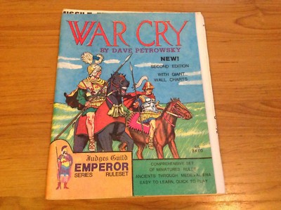 War Cry Judges Guild Emperor Series Ruleset | eBay