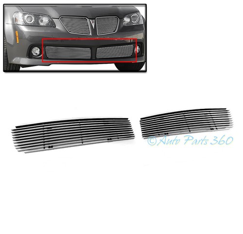 FOR 08-09 PONTIAC G8 GT FRONT BUMPER LOWER BILLET GRILLE GRILL INSERT ...