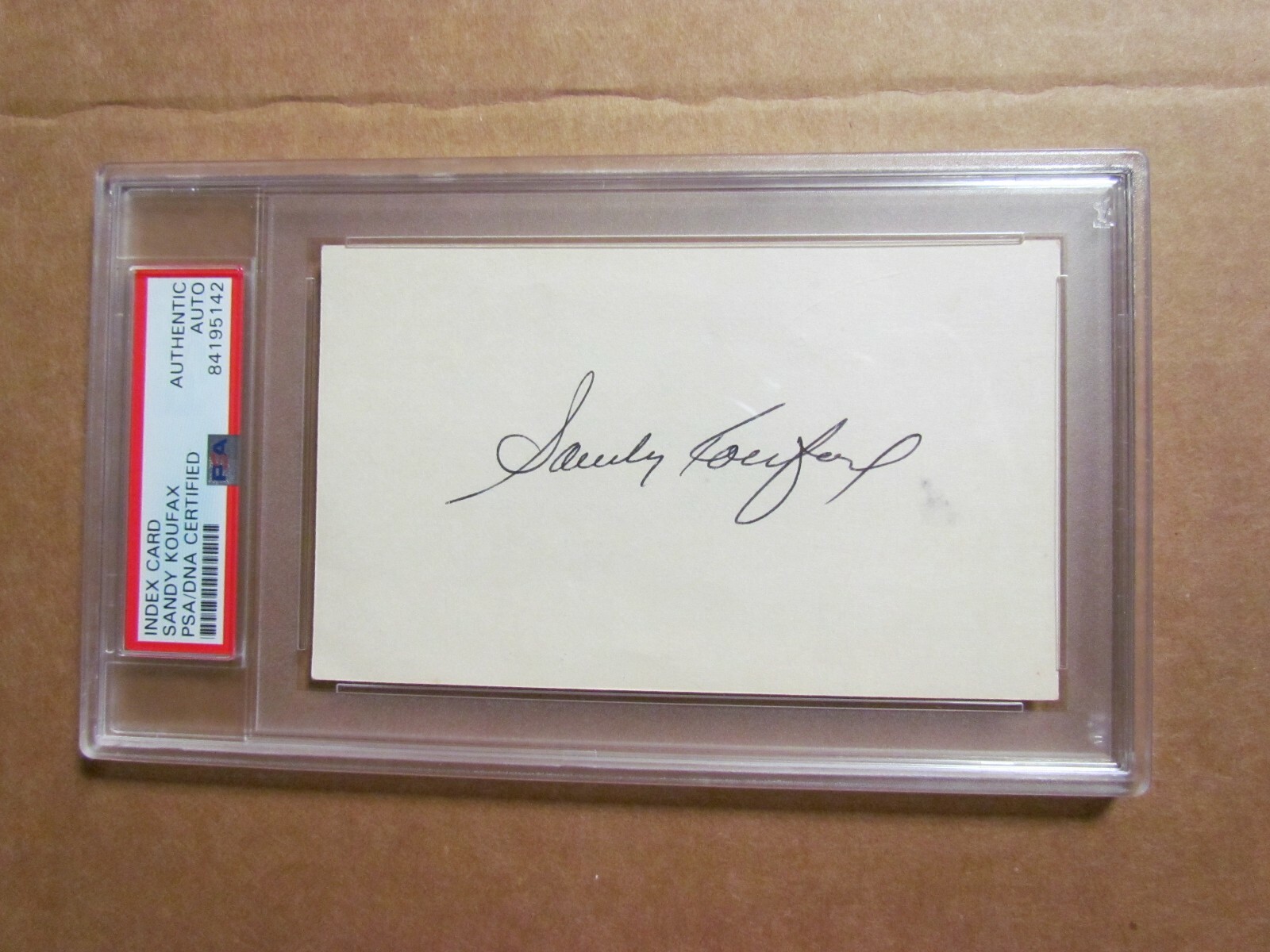 Sandy Koufax | Autographed Baseball Memorabilia & MLB Merchandise