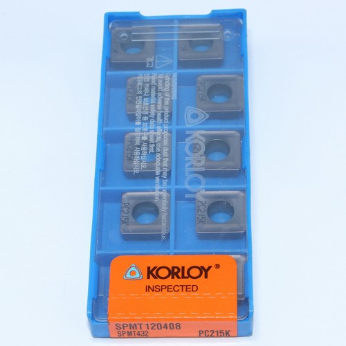 New KORLOY SPMT 120408 ( SPMT 432 ) PC215K carbide inserts x10pcs | eBay
