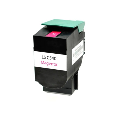 TONER 540H MAGENTA COMPATIBLE POUR LEXMARK C540 N,543 dn,544 N,544 DN ...