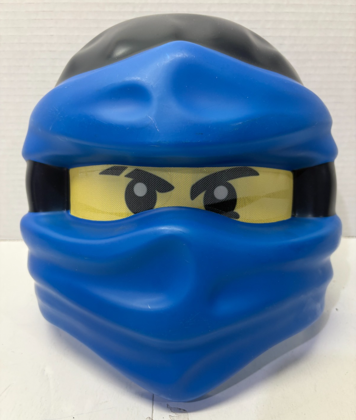 Lego Ninjago Mask Blue Ninja Jay Deluxe Halloween Costume Plastic ...