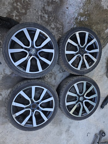 VW Polo 6R 6C 61 Mk5 Gti Serron 17 Inch Alloy wheels & Tyres 2009 to ...