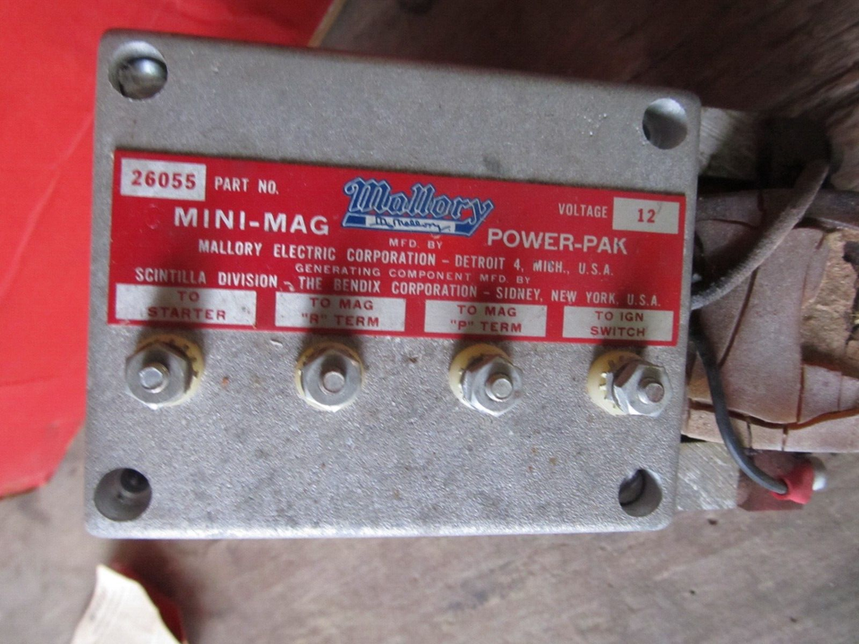 RARE 1960's NOS Mallory Mini-Mag Magneto Mag 440R NIB BB Mopar | eBay