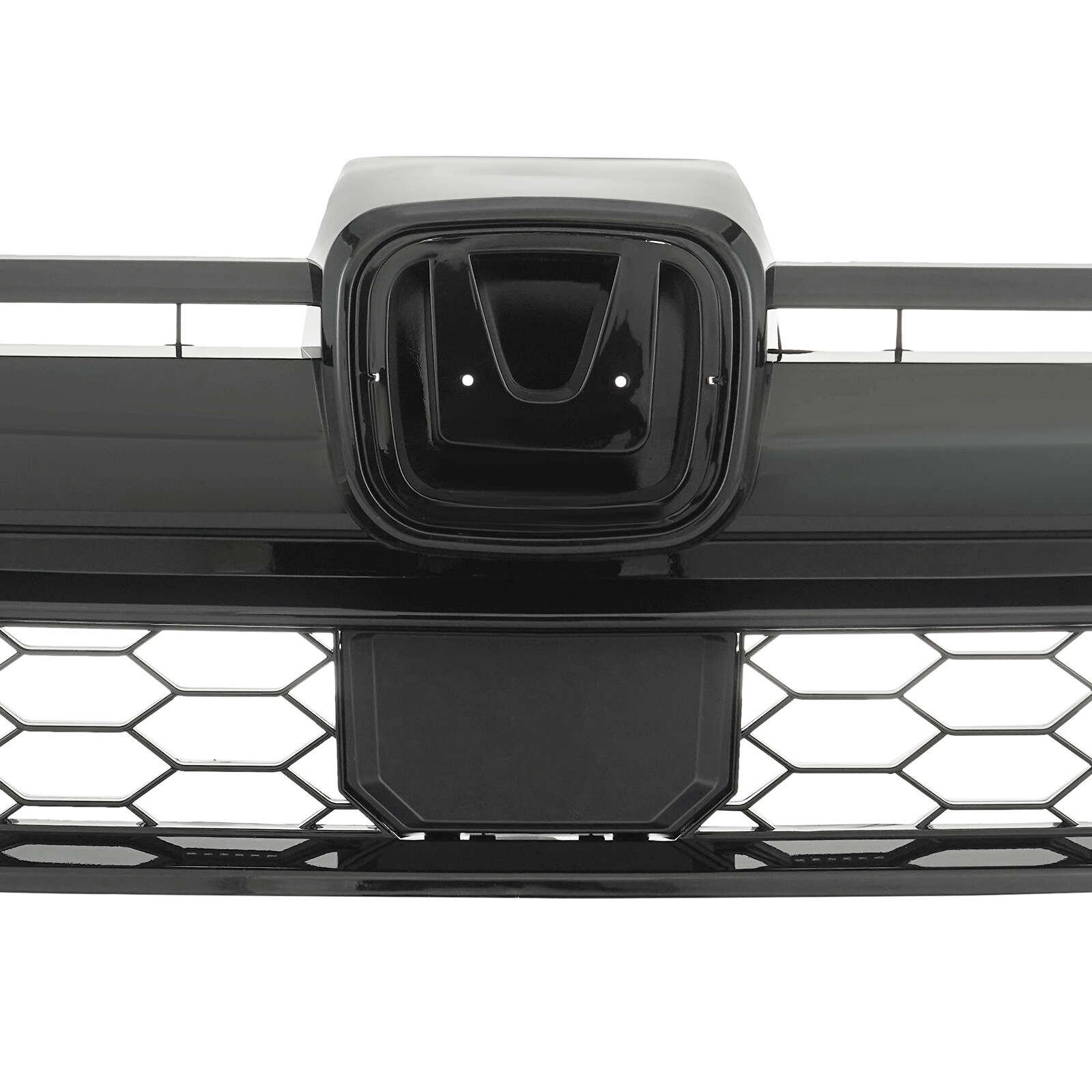 Fits 2020-2022 Honda CR-V Front Bumper Honeycomb Grille & Chrome Trim ...