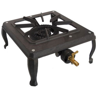 Auscrown Rambo Single Cast Iron Country Cooker LPG 1 Burner Gas Stove ...
