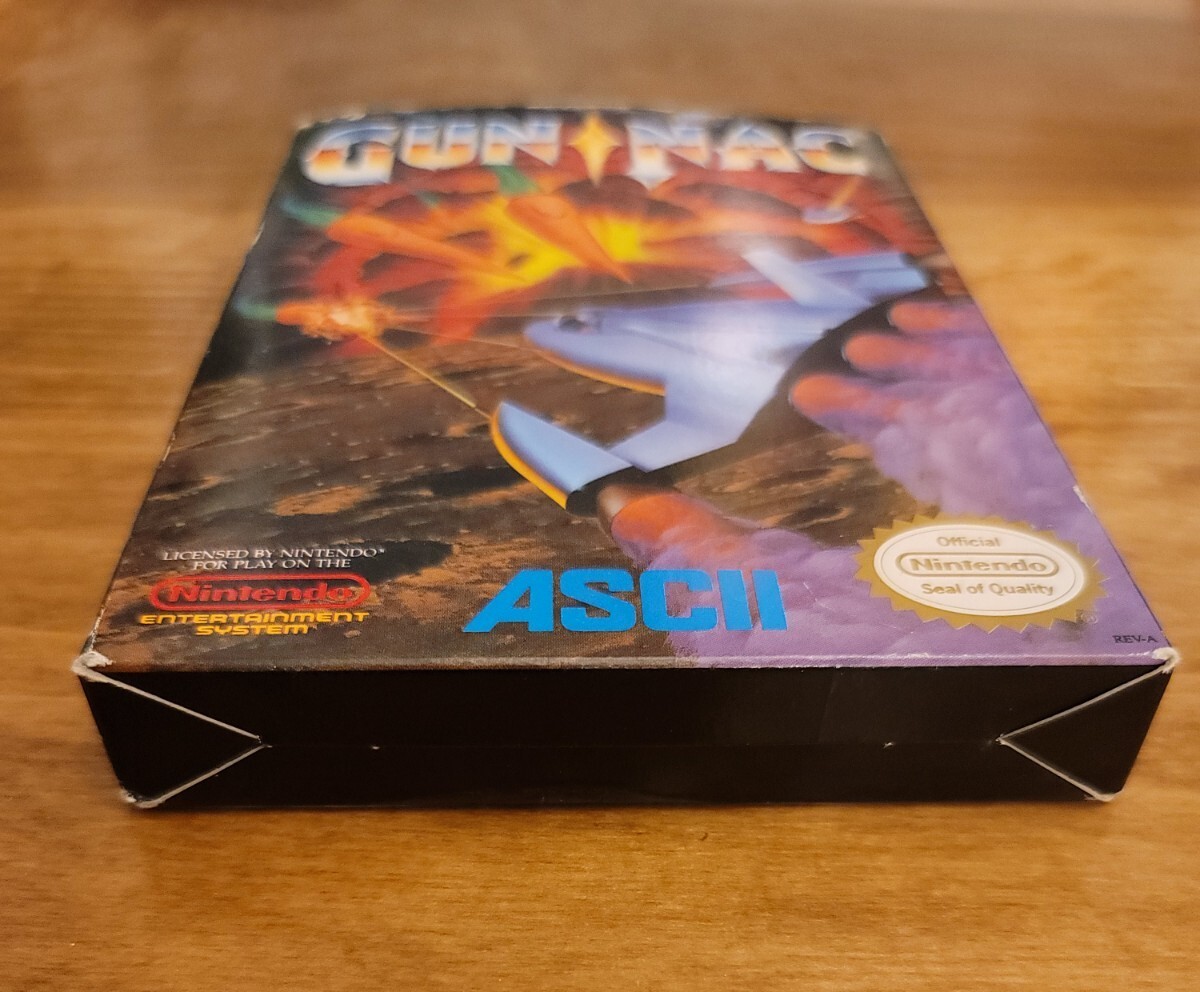 Gun Nac Nintendo Entertainment System CIB best on ebay NES uber rare ...