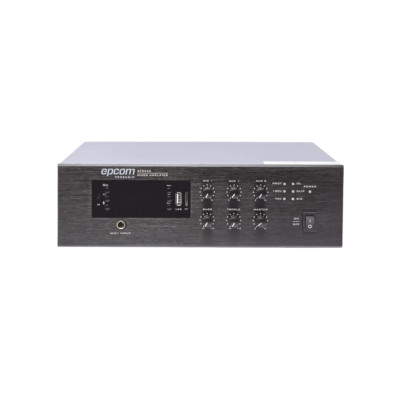 Mini Mixer Amplifier | 240W RMS | 70 / 100V system | MP3 | Tuner ...