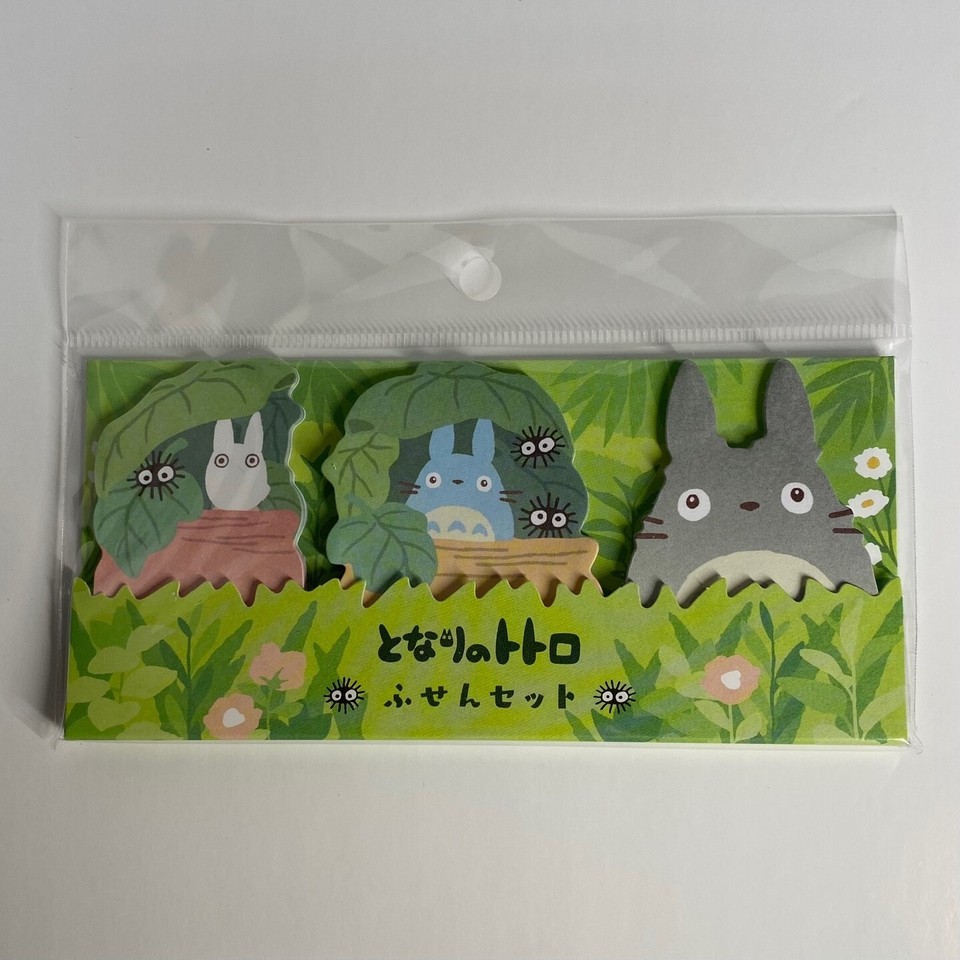 Studio Ghibli Totoro Post card Letter set & post it set | eBay