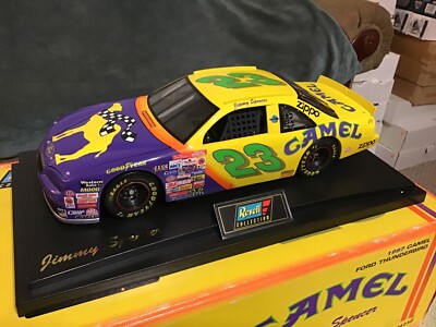 1997 Revell JIMMY SPENCER #23 Camel Zippo Ford 1/18 Scale Nascar #/d ...