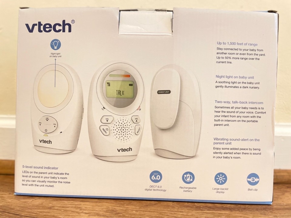 VTech Two Parent Unit Baby Monitor Three Piece Set | eBay