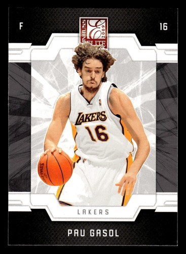 2009-10 Panini Donruss Elite Pau Gasol #50 | eBay