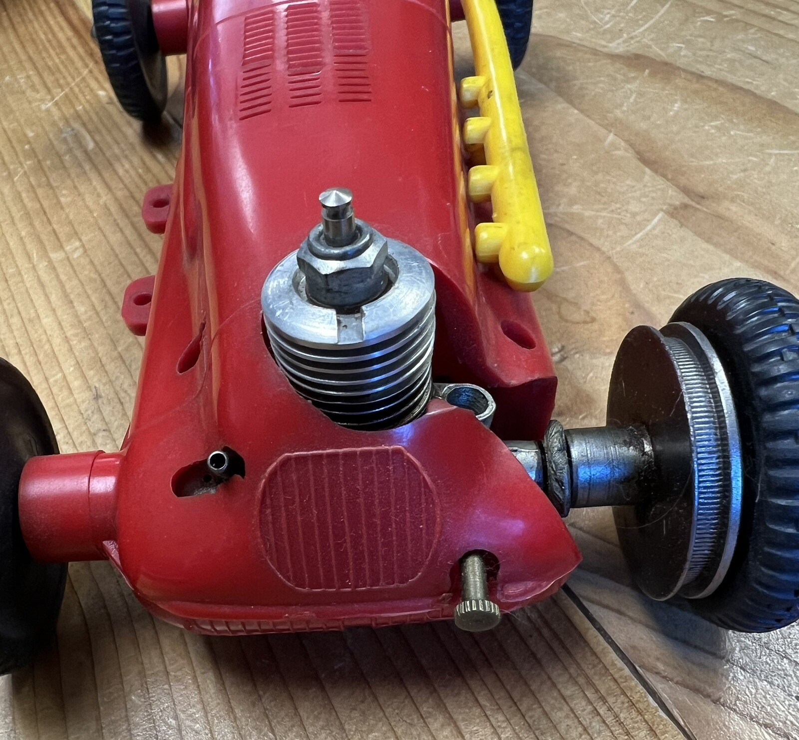 Wen-Mac Automite Tether Car w/driver Gas Powered | eBay