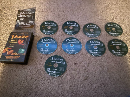 THE SHADOW RADIO TREASURES AUDIO CD CLASSIC RADIO SUSPENSE RADIO ...