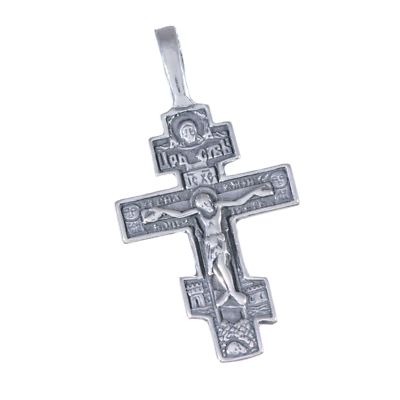 Russian Orthodox Cross Pendant Silver 925 + Chain | eBay