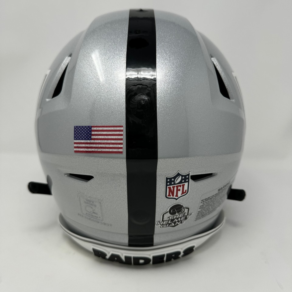 Riddell SpeedFlex Authentic Las Vegas Raiders Helmet w/ Custom Visor | eBay