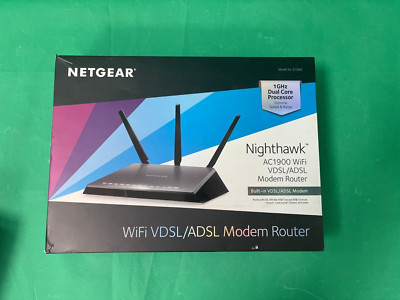 Netgear D7000 AC1900 WiFi VDSL/ADSL Modem Router *PLEASE READ CAREFULLY ...