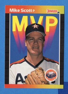 1989 Donruss # BC-2 Mike Scott MVP | eBay