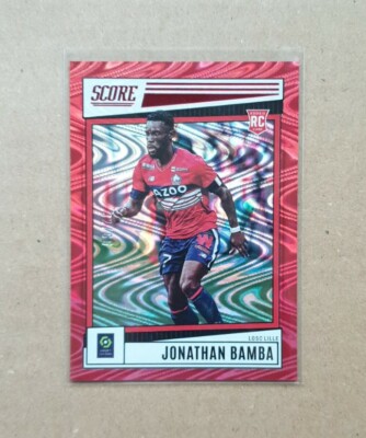 JONATHAN BAMBA /65 RED RC ROOKIE LILLE PANINI SCORE 2022-2023 LIGUE 1 ...