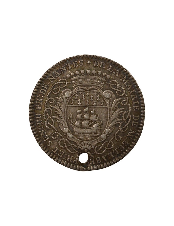 France Maire de Nantes, Mathurin Bellabre - Jeton Argent - 1748 | eBay