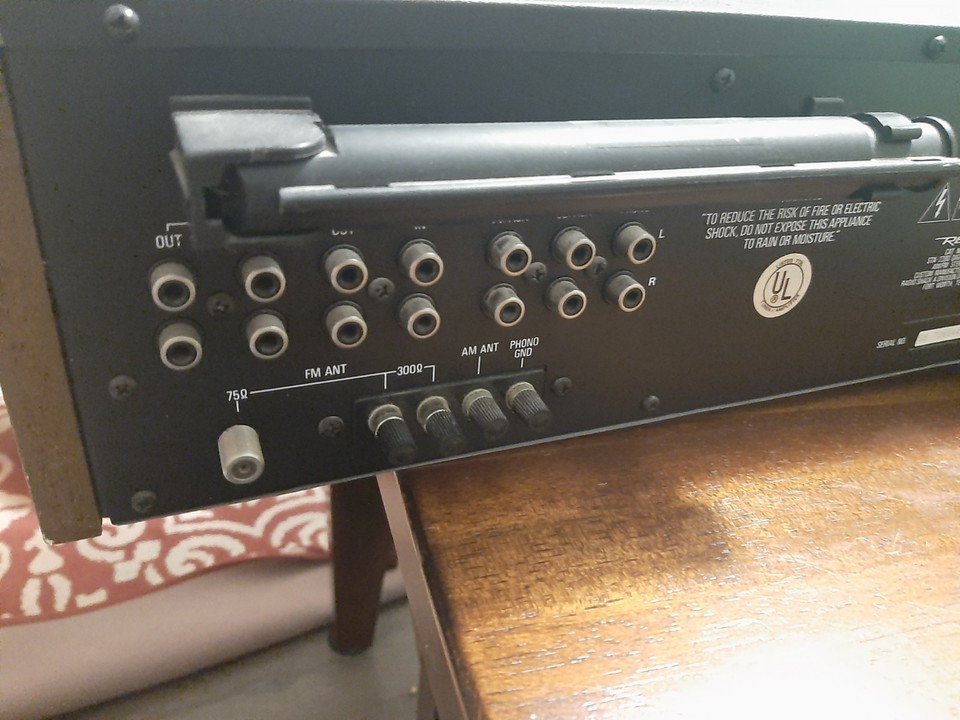 Realistic STA-2280 Digital Synthesized AM/FM Stereo Receiver Wood ...