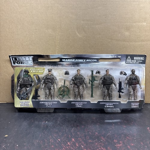BBI Elite Force Marine Force Recon Action Figure Set | eBay