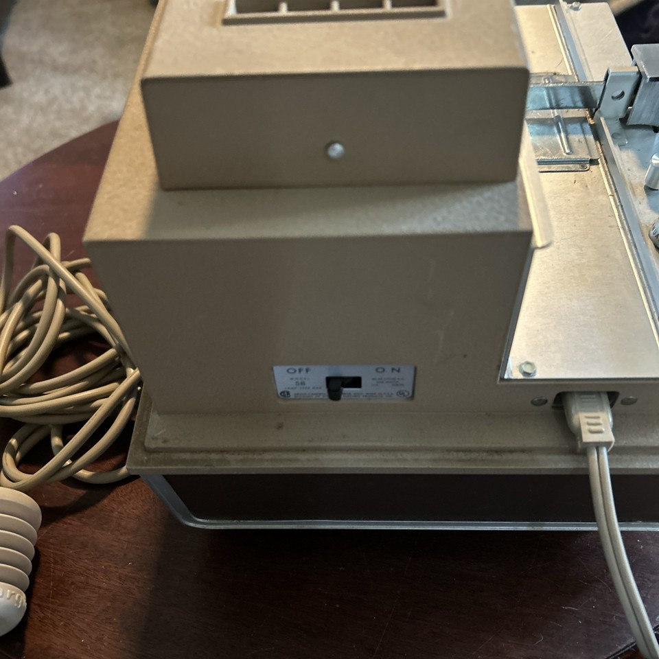 Vintage Argus 500 Automatic 2" Slide Photo Projector w/ Case Cord Bulb ...