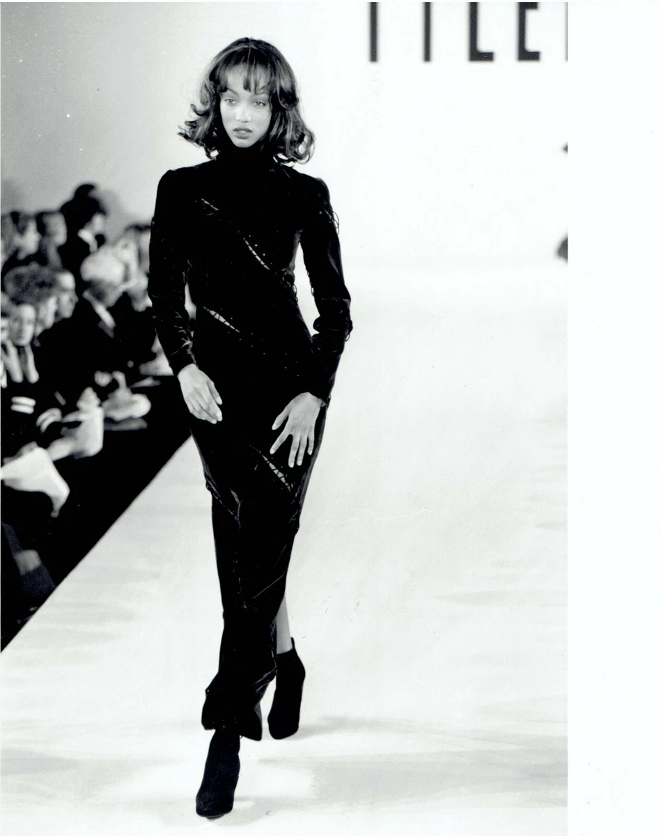 Tyra Banks Photoshoot Black And White