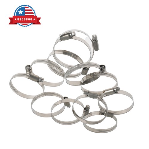 12x Carb Carburetor Intake Boot Insulator Clamps Bands Kit for Honda ...