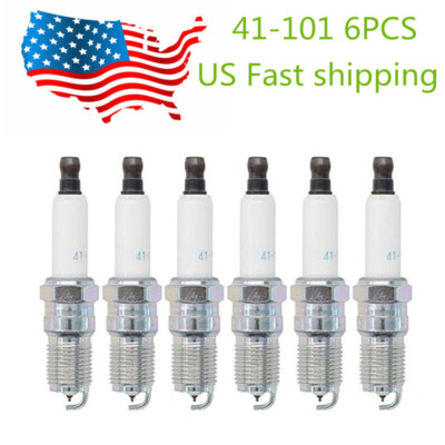 6x Genuine 41-101 12568387 Iridium Spark Plugs for Buick Chevrolet GMC ...