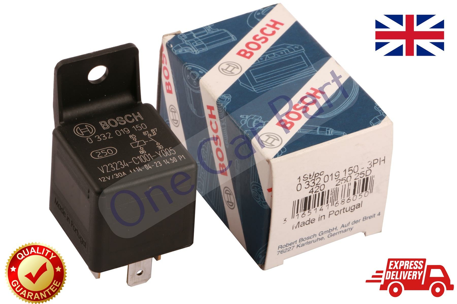 Bosch Relay GENUINE 0332019150 311906061C XXXX9059177 13A025H 4320625 ...