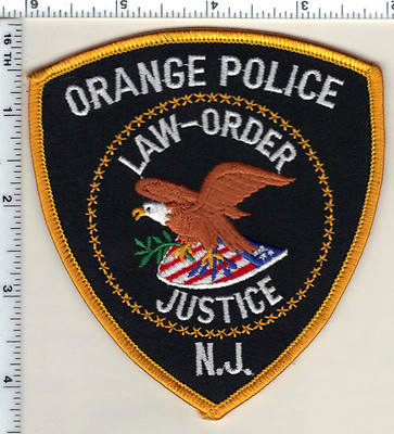 Orange Police (New Jersey) Shoulder Patch from 1991 | eBay