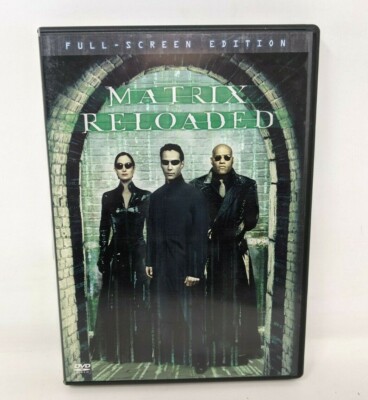 Matrix Reloaded (DVD, 2003, Full Screen) Keanu Reeves Laurence Fishburne 85392185122| eBay