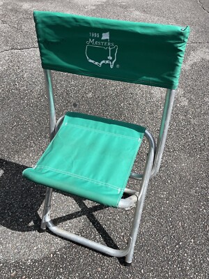 Augusta National Golf Club Masters Folding Chair 1995 - Tiger’s First ...