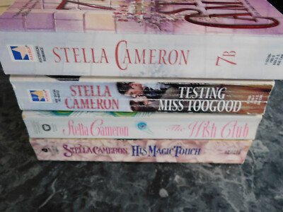 Stella Cameron lot of 4 Regency Historical Romance Paperbacks | eBay