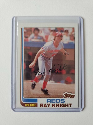 1982 Topps Ray Knight #525 mint condition, sharp corners | eBay