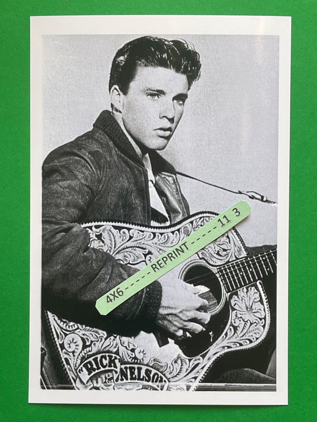 Found PHOTO of Old Singer TV Movie Actor Ricky Nelson Music Performer ...
