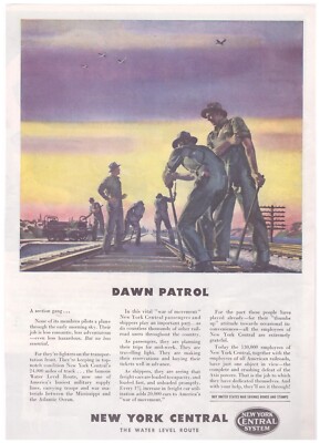 New York Central Advertisement from 1942 | eBay
