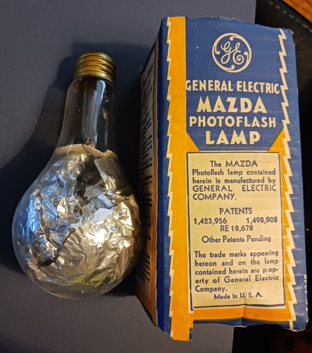 Vintage GE Mazda photoflash bulb | eBay