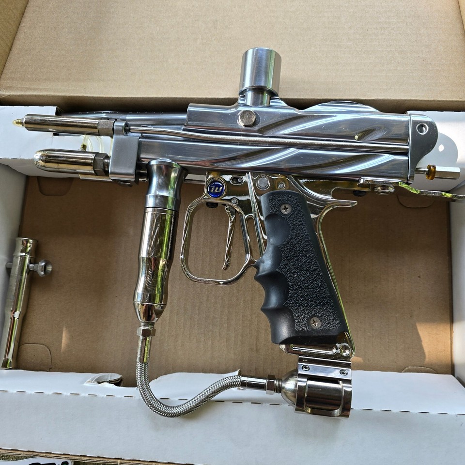 WGP 2K4 Prostock Autococker Paintball Marker - Titanium - Box Collector ...