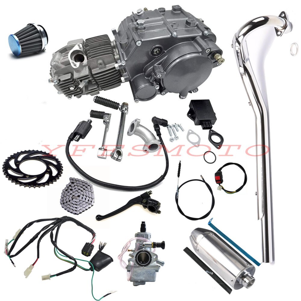 Lifan 150cc Engine Motor Kits Carburetor CRF50F XR70R 110cc 125cc 140cc ...
