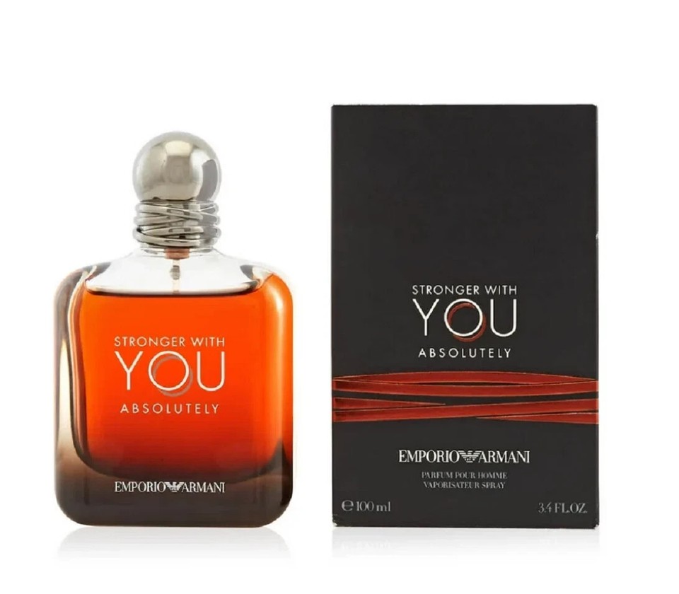 Emporio Armani Stronger With You Absolutely 3.4 oz EDP Cologne for Men ...