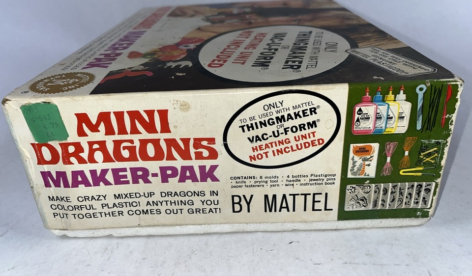 Mattel Thingmaker Mini Dragons Maker-Pak | eBay