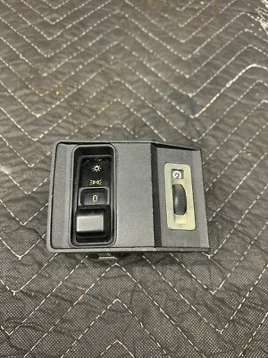 BMW E34 E32 Headlight Switch + Gray Dimmer Switch With E34 Trim Panel ...
