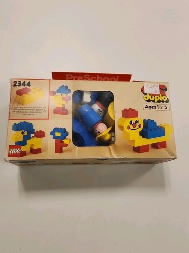 Lego DUPLO 2344 Basic Set With Box And Instructions Vintage Mixed | eBay