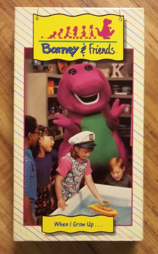 Barney & Friends VHS When I Grow Up Time Life Video 1993 | eBay