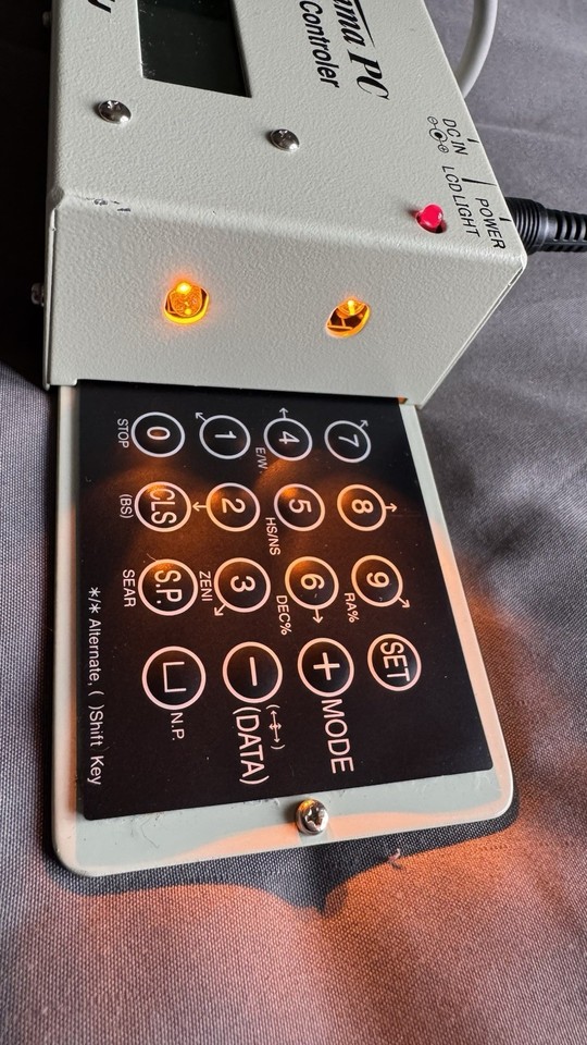 Very Rare Takahashi Temma Pc Hand Controller For Equatorial Mounts Em11 ...