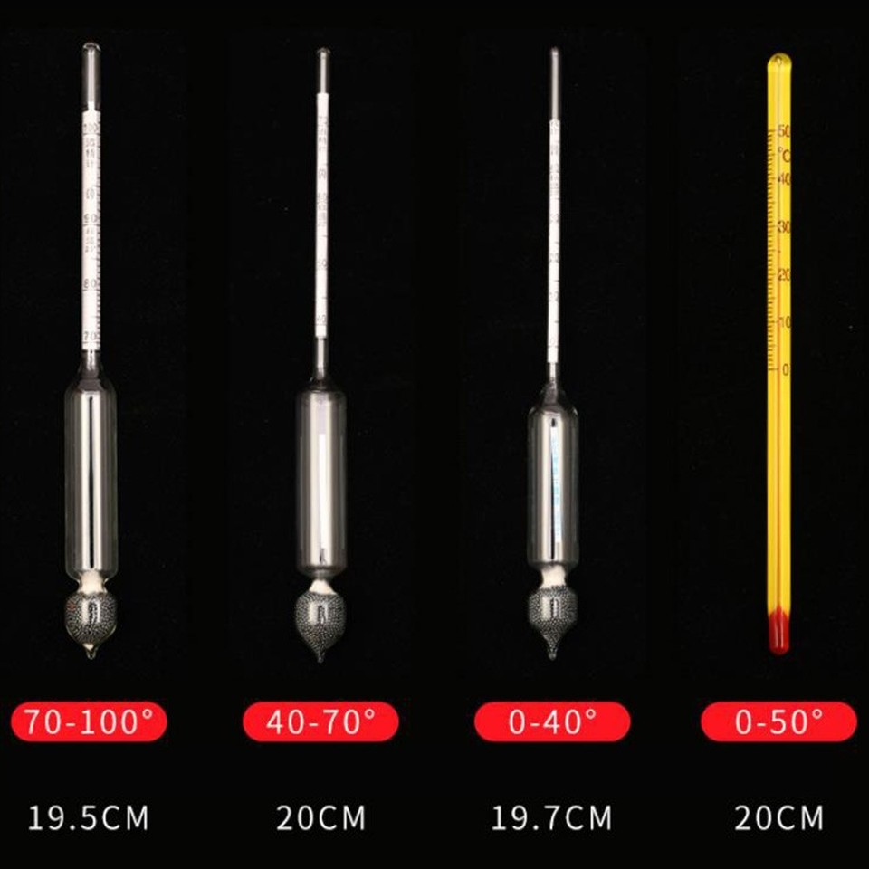 Alcohol Meter Set Tools Test Meters & Detectors 1 Pack Glass Kits Parts ...