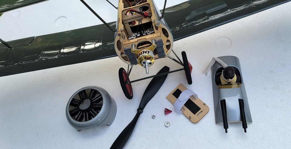 Vintage Electrifly Sopwith Camel Sport Scale RC Plane - Motor, etc ...